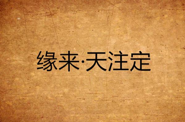 缘来天注定图标
