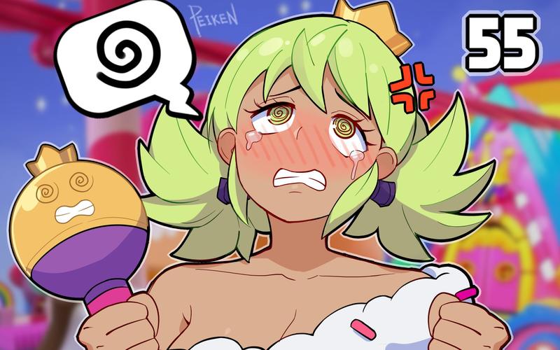 荒野乱斗女角色脸红