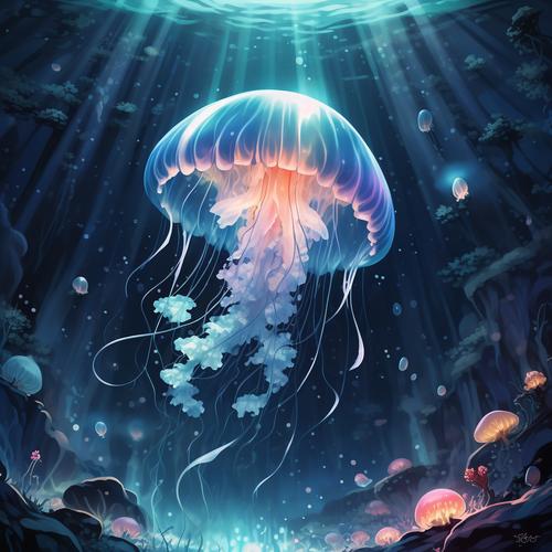 有一只水母入侵地球的动漫