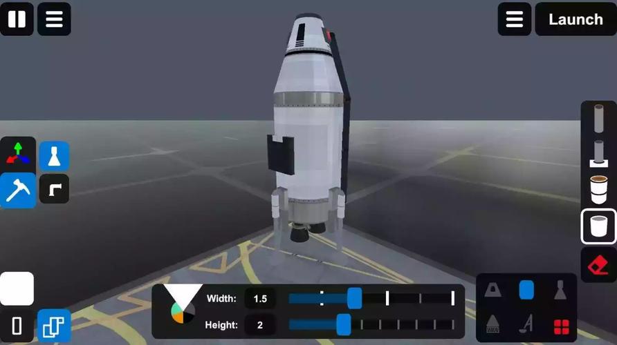 火箭模拟器3D辅助脚本截图