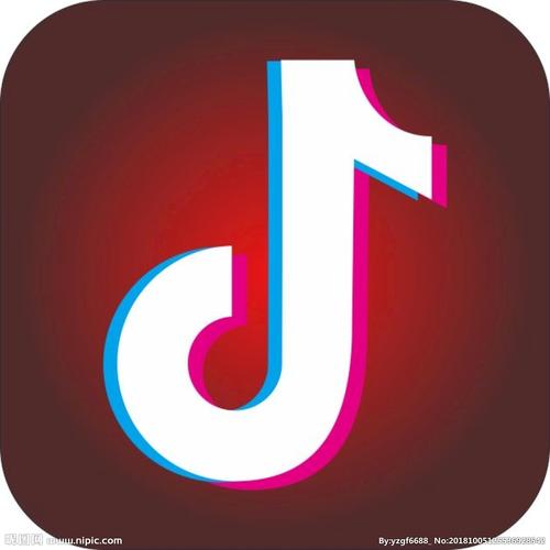 国外抖音tiktok红色版图标