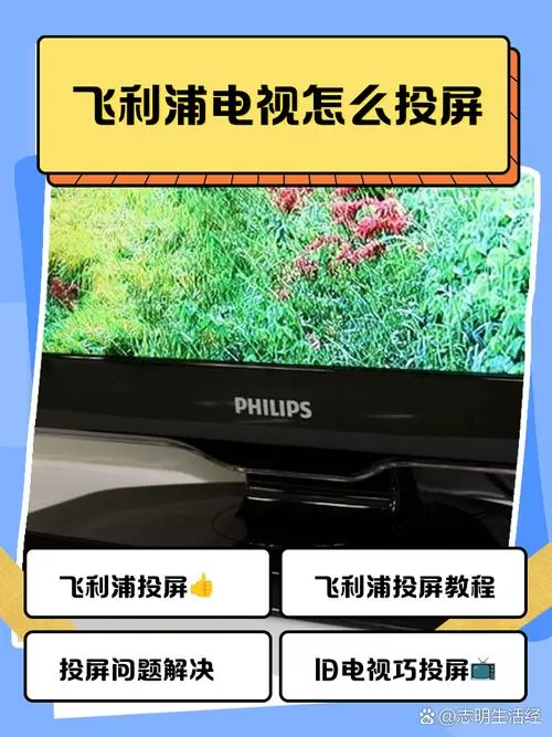 飞利浦电视连接手机步骤详解图标