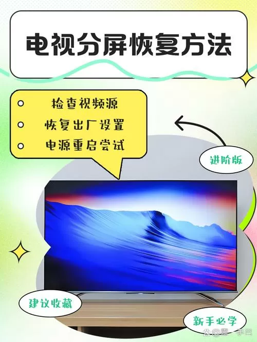 电视机屏幕只有半屏怎么还原截图