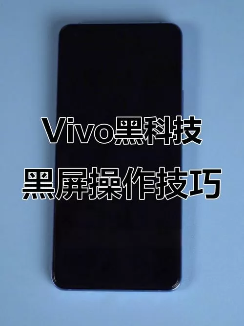 vivo手机屏幕黑色怎么恢复图标