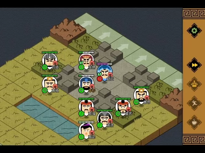 三国时代3破解版无限宝石图标