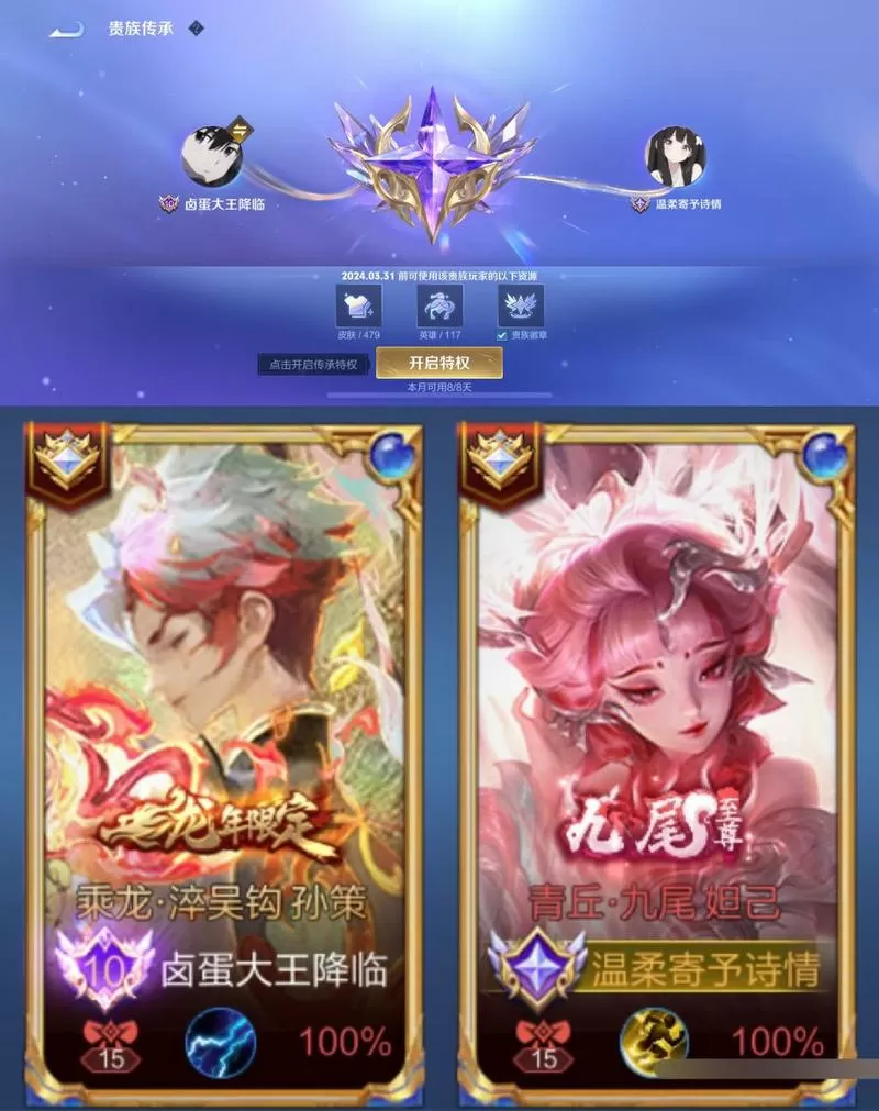 无双传承只能用8天吗图标