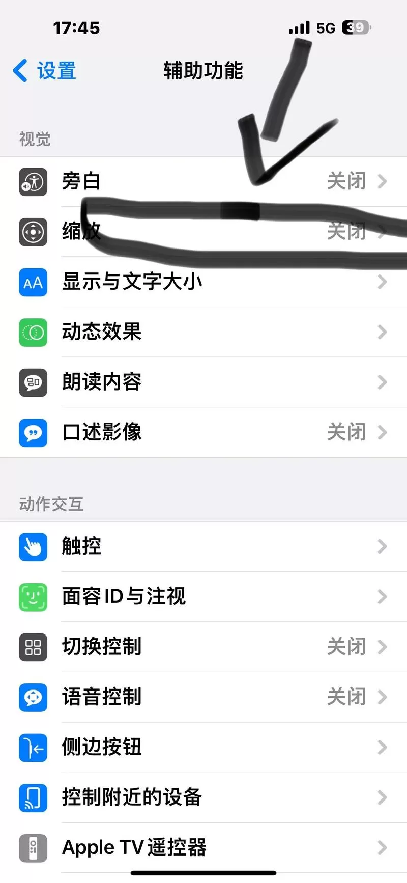 手机双指缩放怎么设置图标