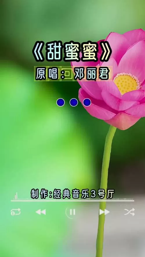 甜蜜蜜手机铃声48秒