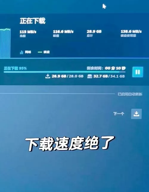 千兆网卡下载速度才10兆图标