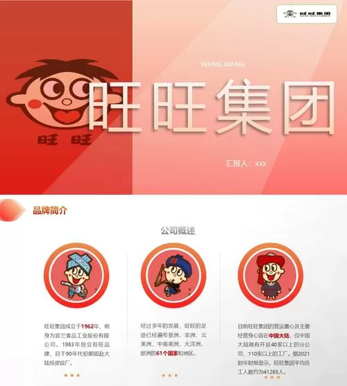 旺旺集团产品