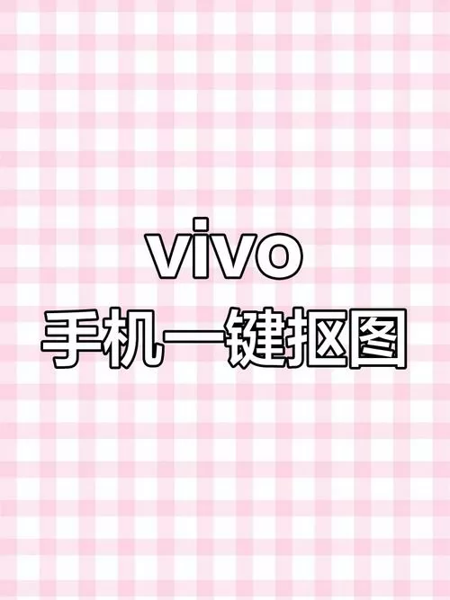 vivo手机怎么抠图去背景图标
