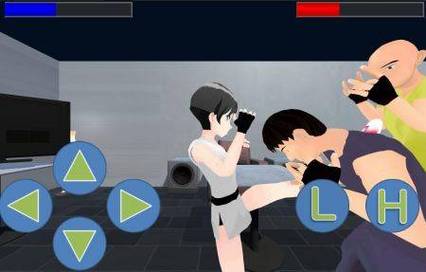 空手道女孩游戏劈木板免费下载手机版截图
