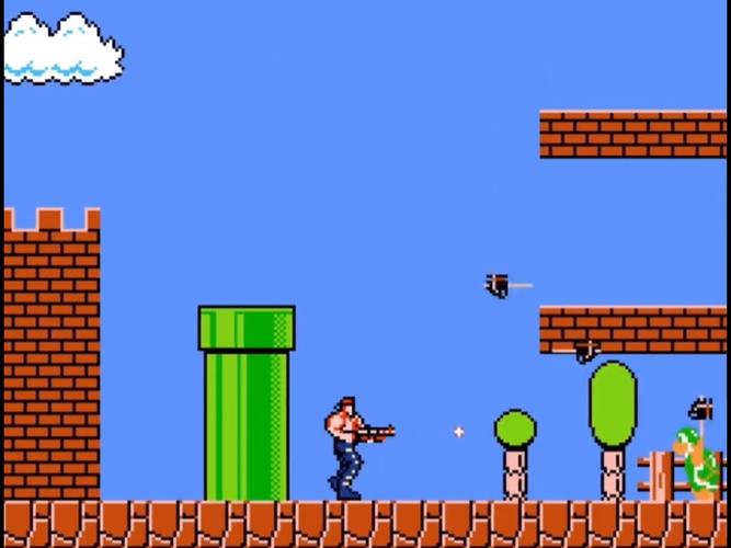 魂斗罗版超级玛丽nes