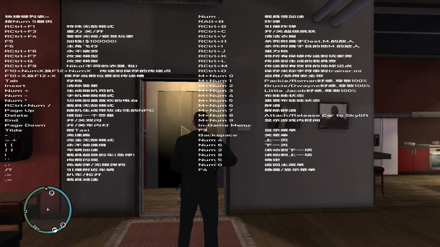 gta4修改器中文翻译截图