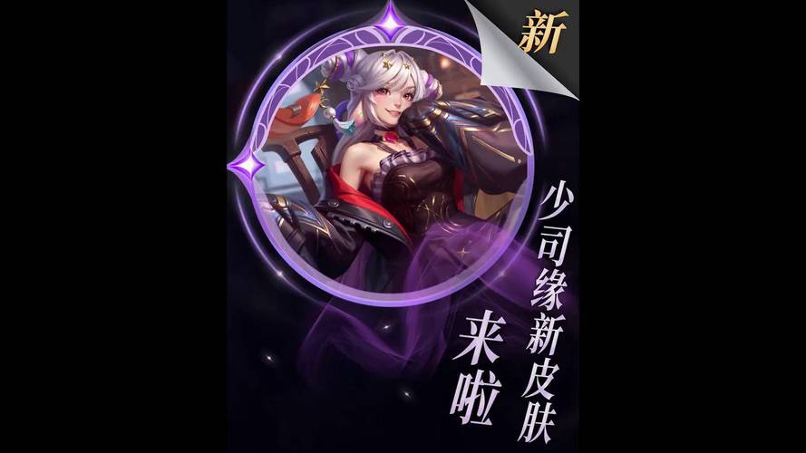 王者荣耀少司缘翻白眼黑色版免墙版截图