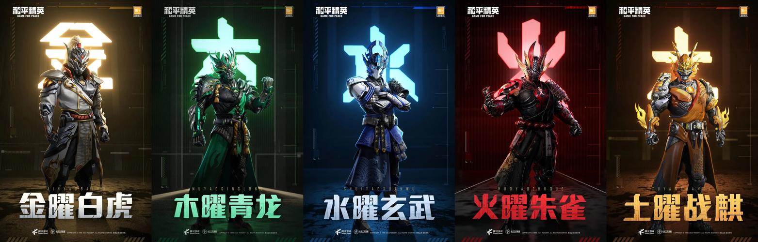 和平精英五曜套装免费领取截图