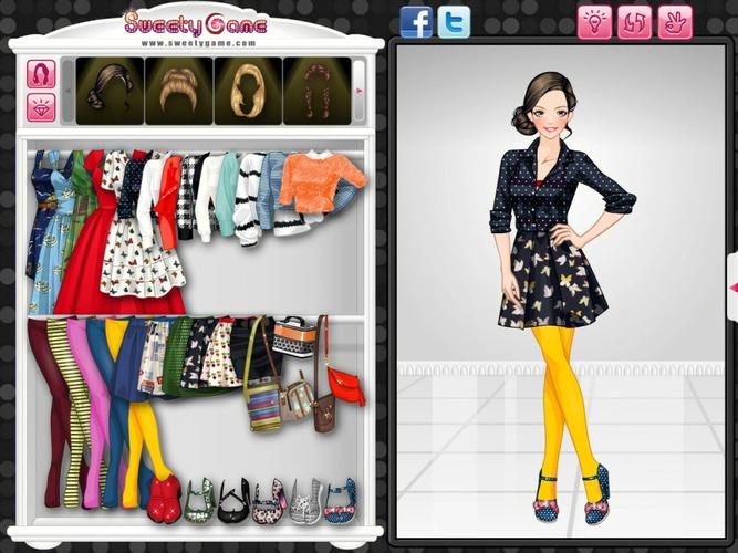 sweetygame换装游戏截图