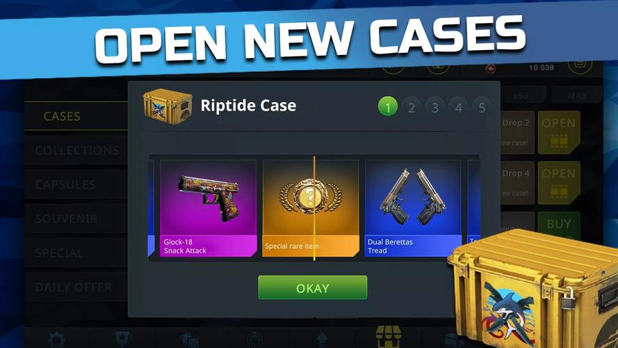 CSGO开箱模拟器无限金币版无限能量破解版截图