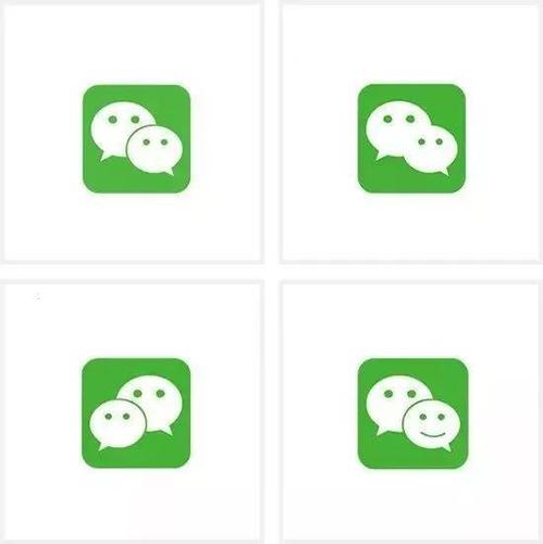 仿真微信图标