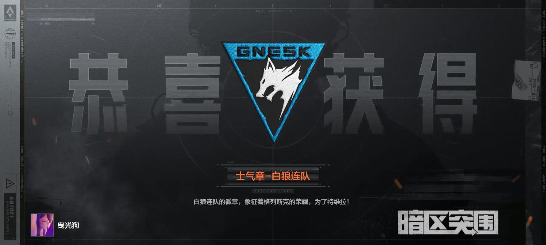 pubg白狼公益直装科技男人版截图