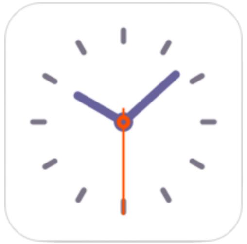 屏幕时钟app图标