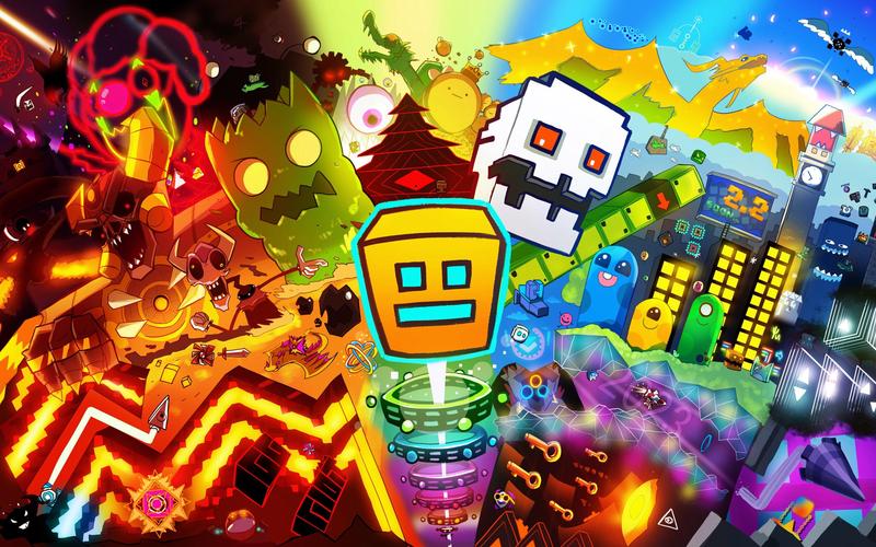 几何冲刺汉化中文破解版截图