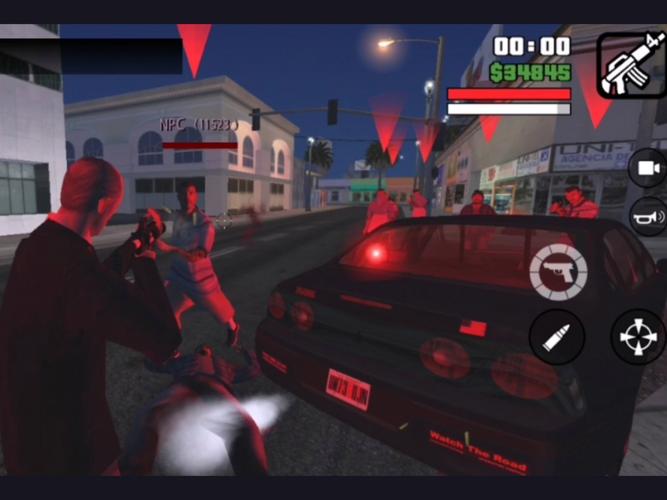GTASA警察模组mod无限金币版图标