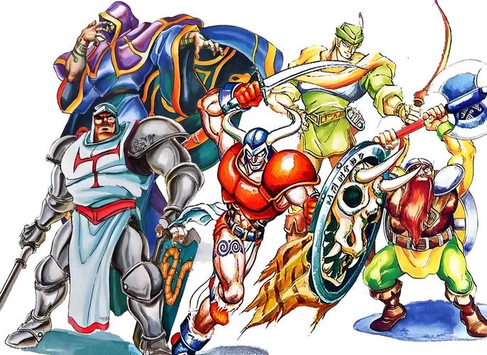 街机龙王战士VS圆桌武士：永恒幻境游戏截图