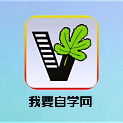 我爱自学网高清版图标