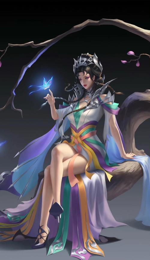 芈月 白晶晶皮肤mhdd硬盘检测工具