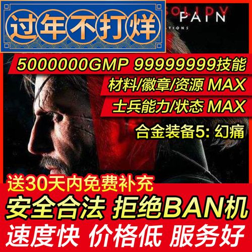 PS4合金装备5提现版图标