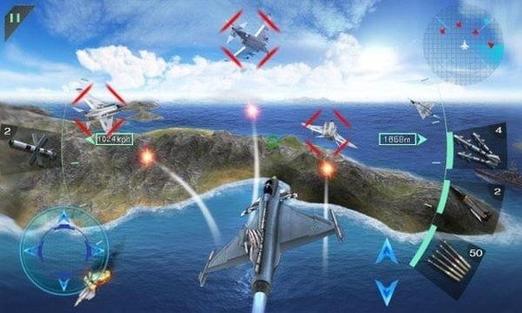 空中决战游戏破解版无限金币钻石下载