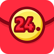 24点口算题红包正版图标