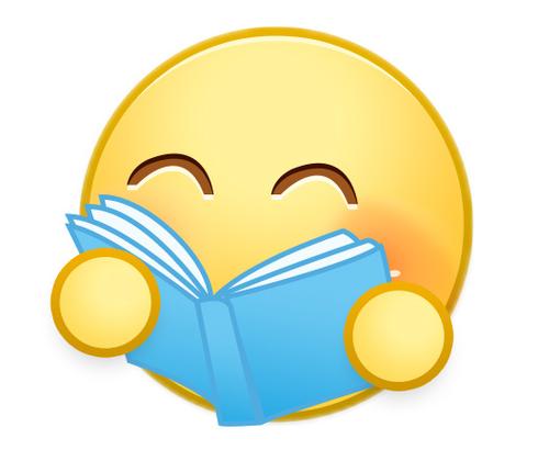 可爱qq表情包小表情看书版截图