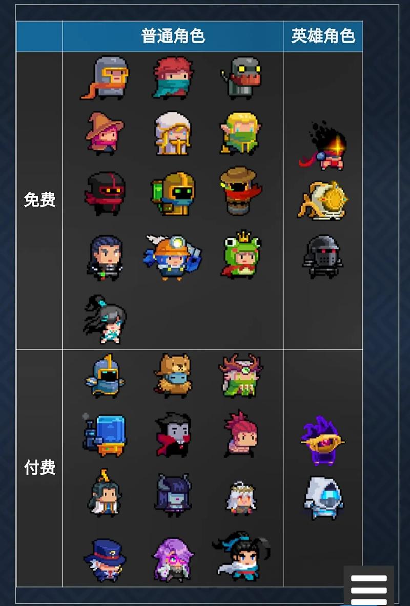 元骑士破解版全部角色解锁截图