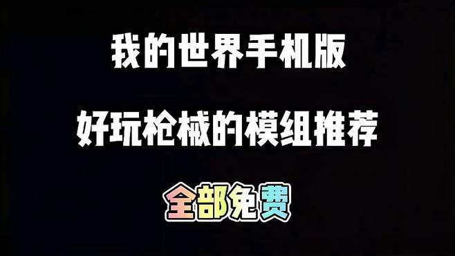 我的世界枪械版安装免费版截图