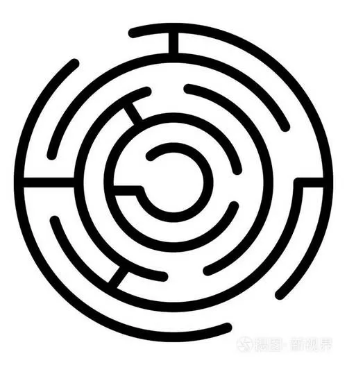 数学迷宫怎么画图标