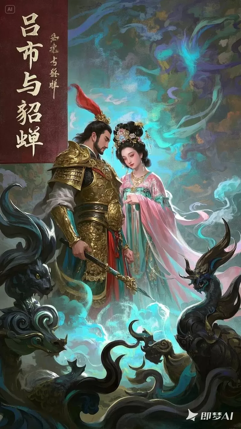 貂蝉与吕布图标
