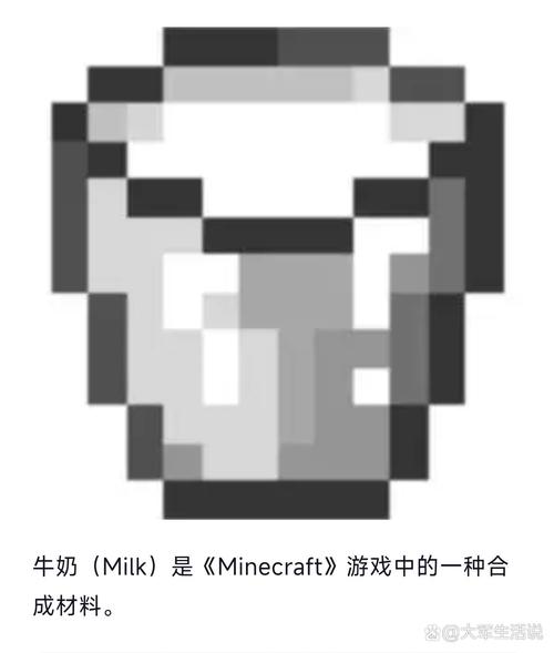 我的世界牛奶怎么得到图标