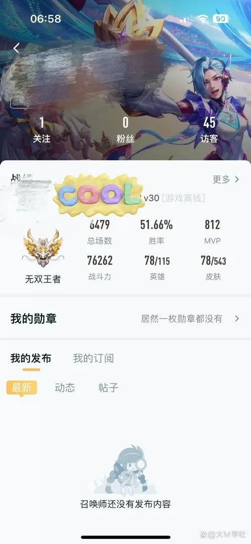 王者访问记录有访客但看不到是谁截图