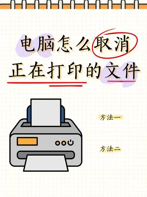 在电脑上点了打印怎么取消该打印