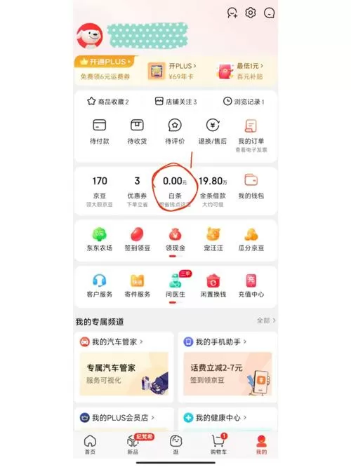 京东白条怎么开通截图
