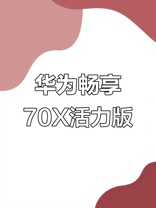 华为畅享版