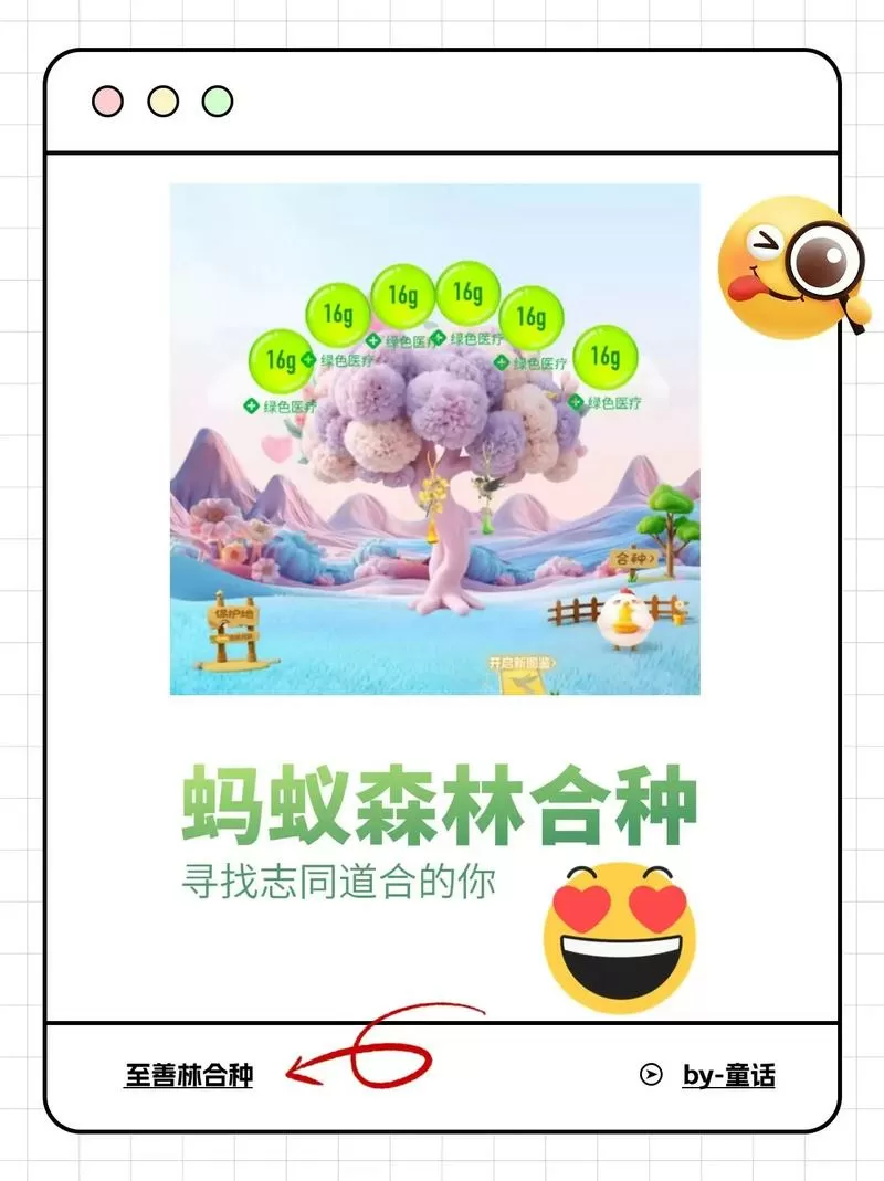 蚂蚁森林112g能量怎么产生的