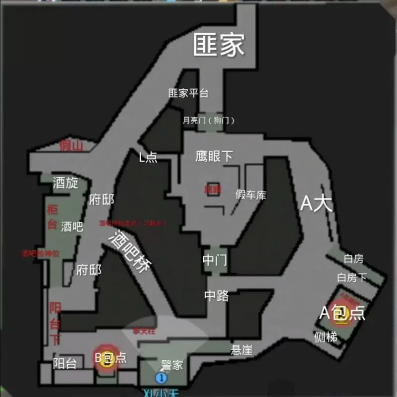 cf左上角小地图怎么开图标