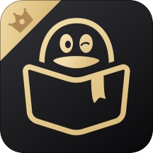 qq阅读永久vip破解版黑色免费最新版图标