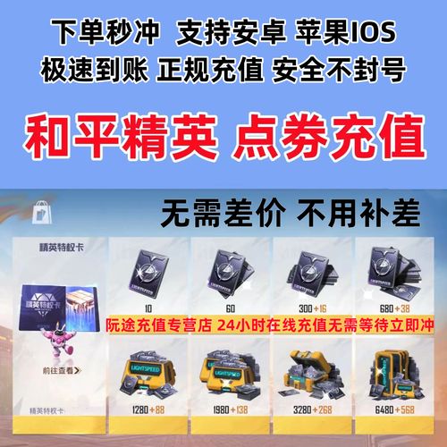 和平精英卡点券截图