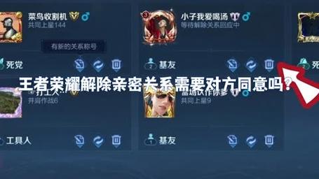 王者情侣解除要对方同意吗截图