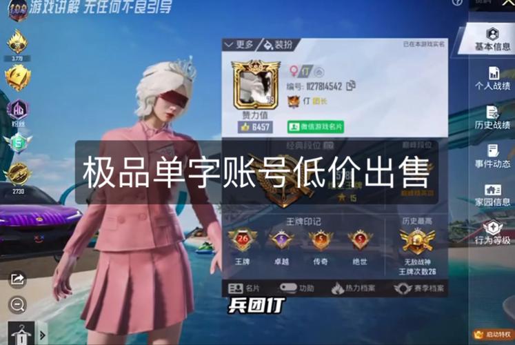和平精英单字ID生成器安卓图标