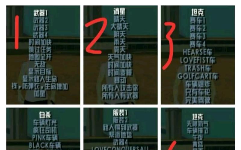 圣安地列斯内置作弊菜单汉化破解版